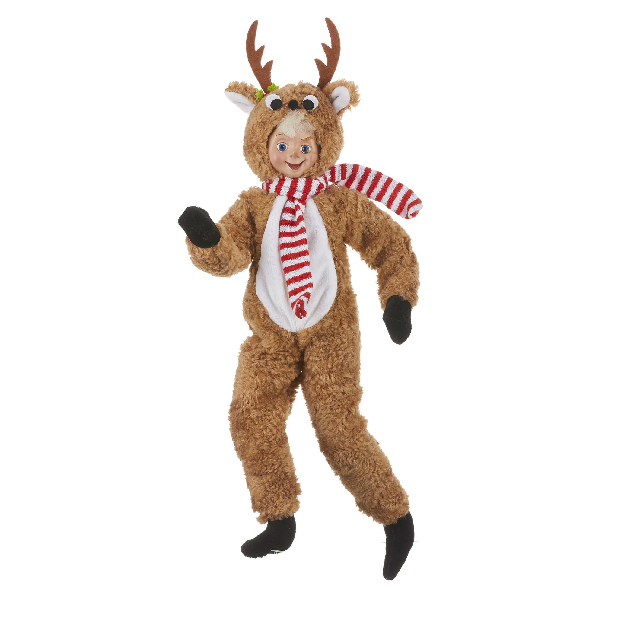 Reindeer Posable Elf 16 Inch