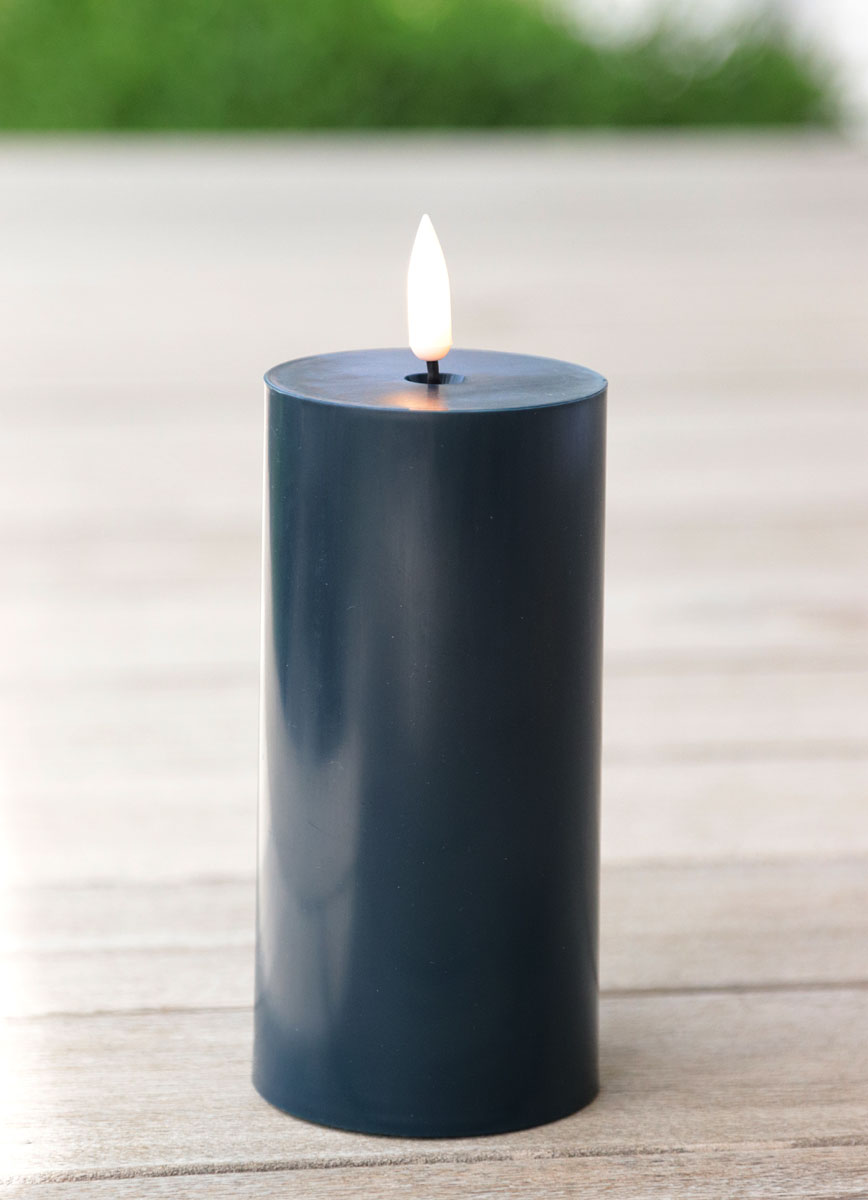 Blue Electric Candles