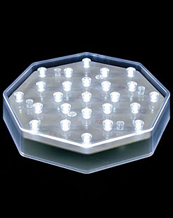 Centerpiece Light Base: Battery Operated Candles