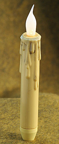 Battery Operated 7 Inch - 300 Hour Bright LED Taper