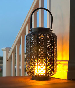 FireGlow LED Lanterns: Battery Operated Candles